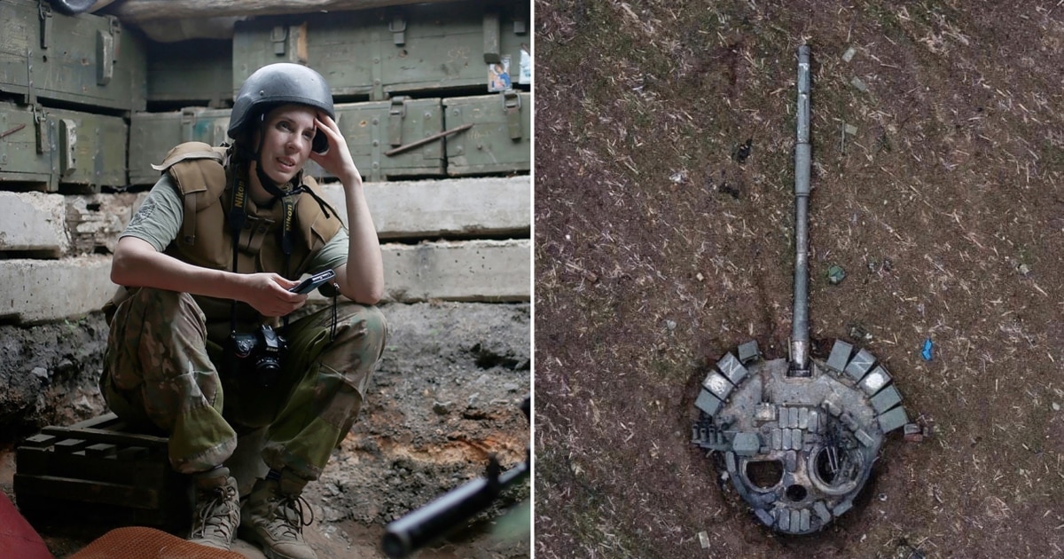 The Female Ukrainian Soldier Behind Iconic Invasion Photos