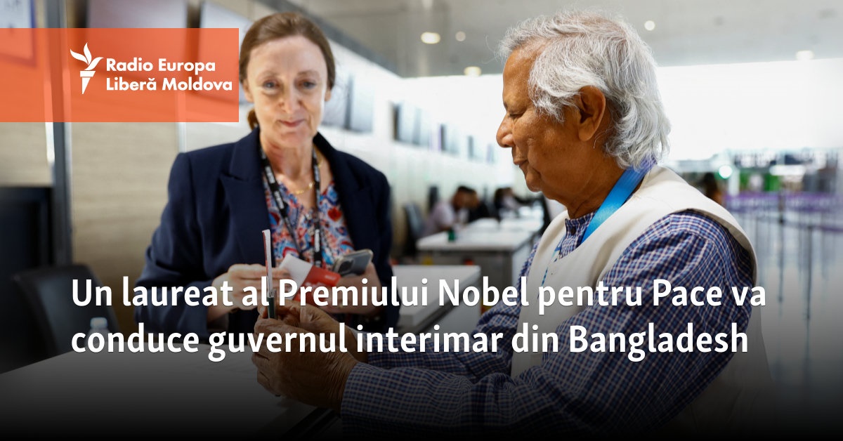 Un laureat al Premiului Nobel pentru Pace va conduce guvernul interimar ...