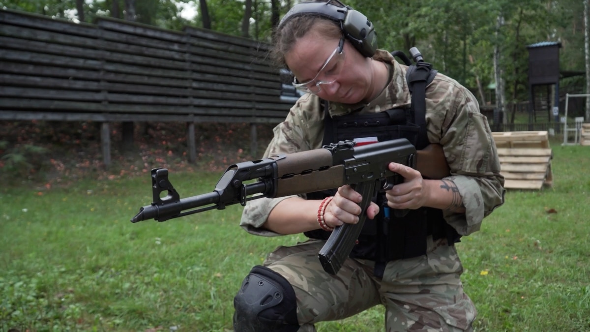 Belarusian Women Train As Soldiers In Poland, Amid Plan To 'Liberate ...