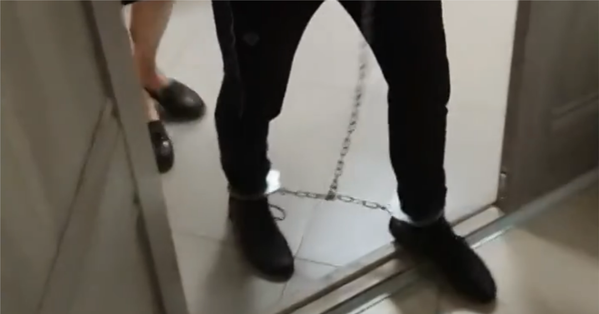 Shackled: Leg-Irons Reappear In Russian Courts