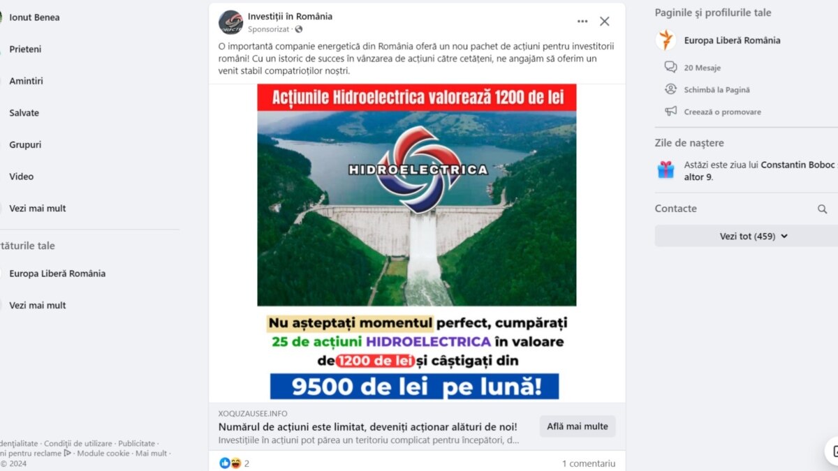 Fenomenul „celebrity impersonating scam”. Ce a făcut Poliția după ce am ...