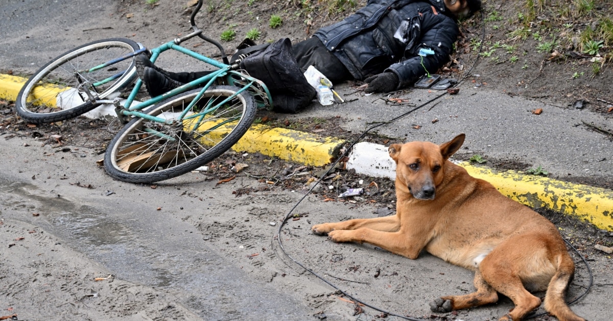 Ukraine Remembers The Victims Of Bucha, One Year After Liberation
