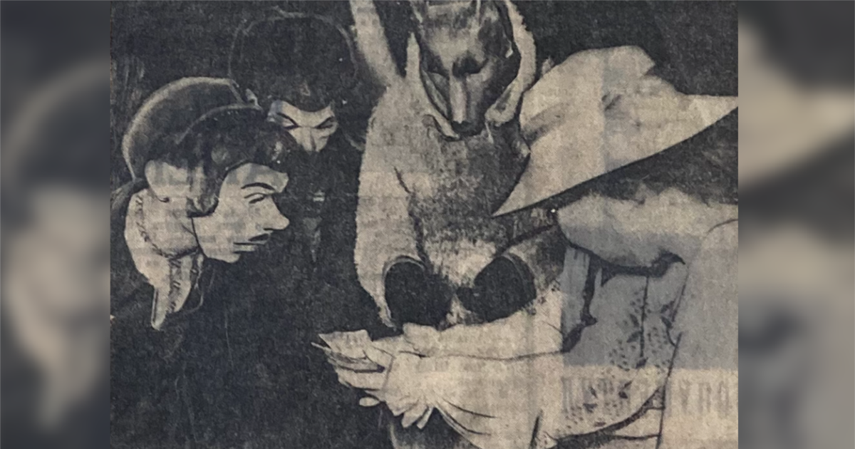 La balul mascat din Strășeni de Anul Nou 1964