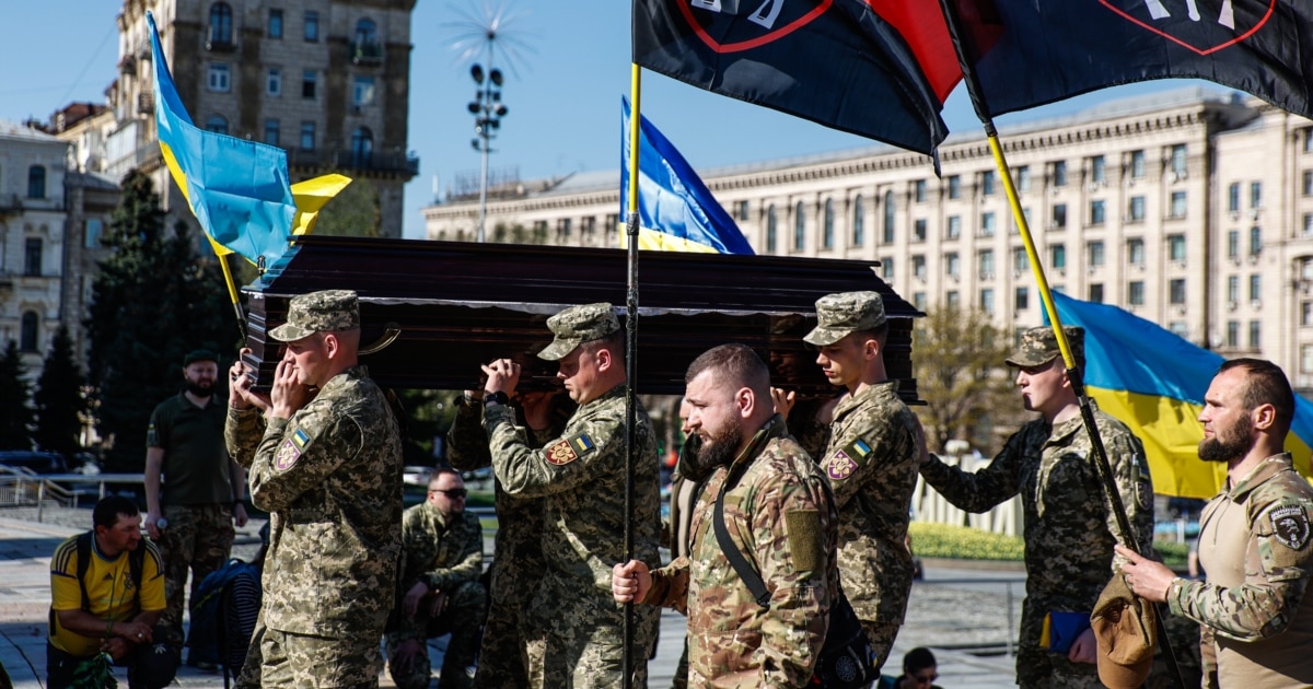 Kyiv Memorial For Brothers-In-Arms Who Fought And Died For Ukraine