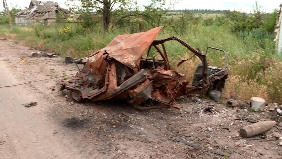 Human Remains Found Amid Ruins In Newly Liberated Ukrainian Village
