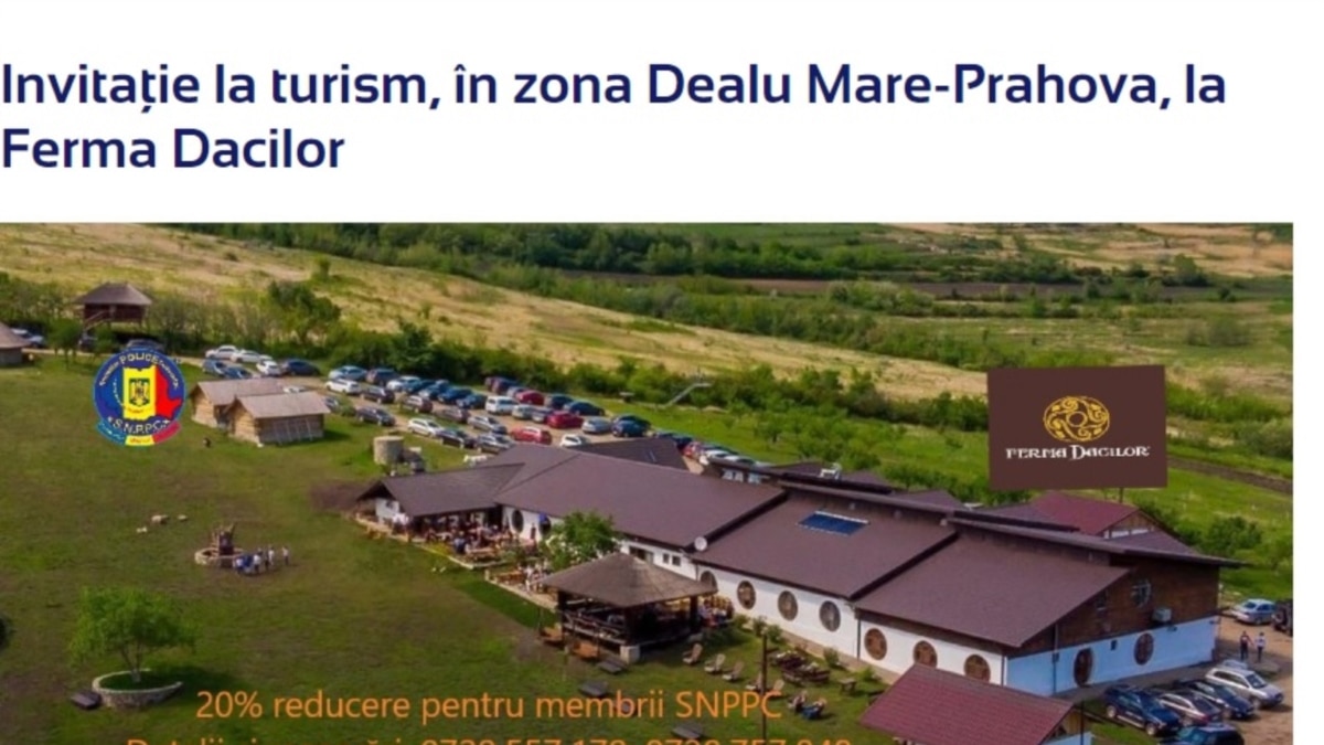 Un sindicat al polițiștilor avea parteneriat cu Ferma Dacilor, pensiunea care a ars. În incendiu ...