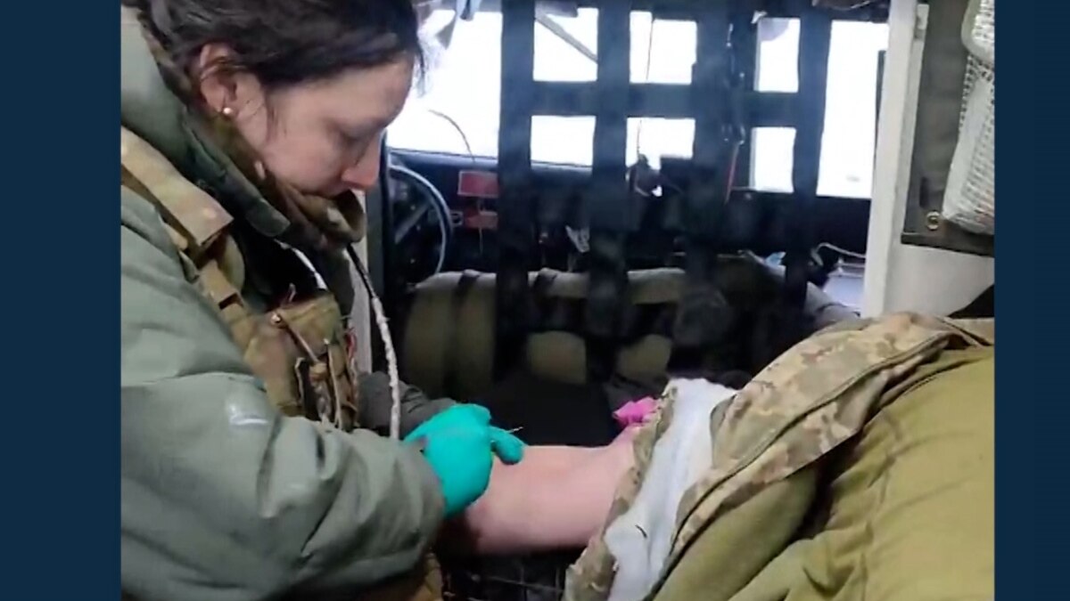 Amid Shelling, Ukrainian Military Medics Try To Save Lives Near Bakhmut