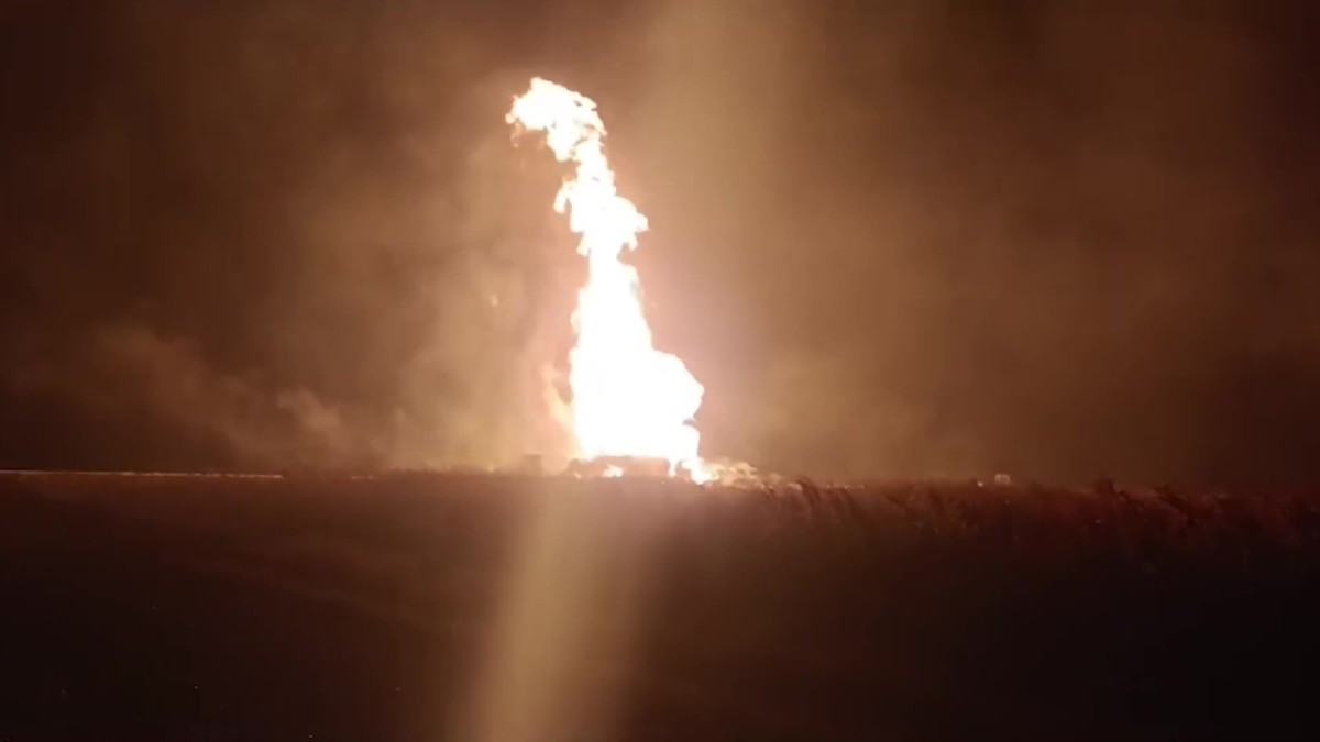 Explozie la o conductă de gaz pe șantierul autostrăzii A7. Transgaz ...