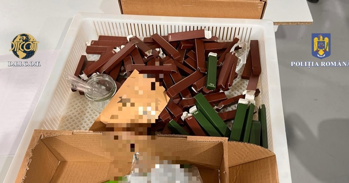 Jeleuri, drajeuri, vape-uri și prăjituri cu droguri, produse la o ...