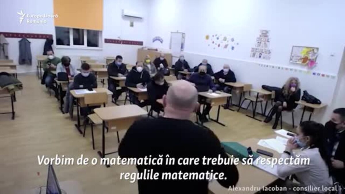 Primarul Paul Precup a schimbat regulile matematicii