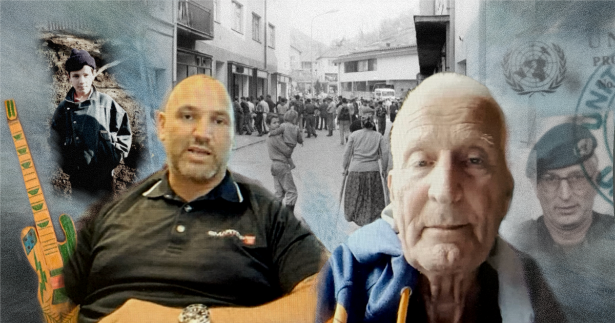 Djali nga Srebrenica dhe ushtari holandez gjejnë njëri-tjetrin pas 29 ...