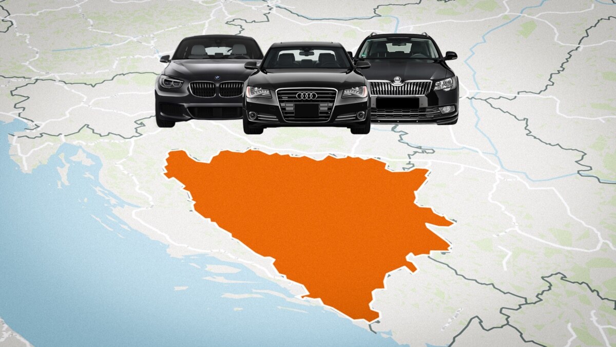 Službene automobile kući voze 133 zvaničnika u BiH