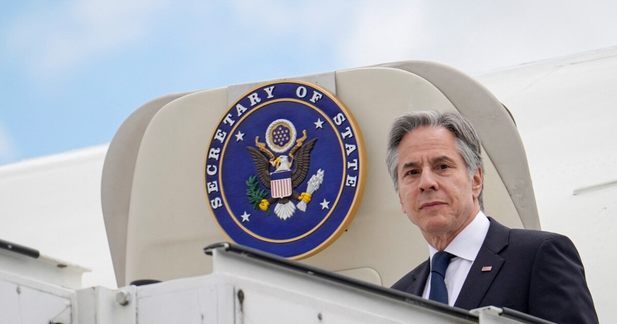 Secretarul de stat american, Antony Blinken, a sosit în vizită la Chișinău