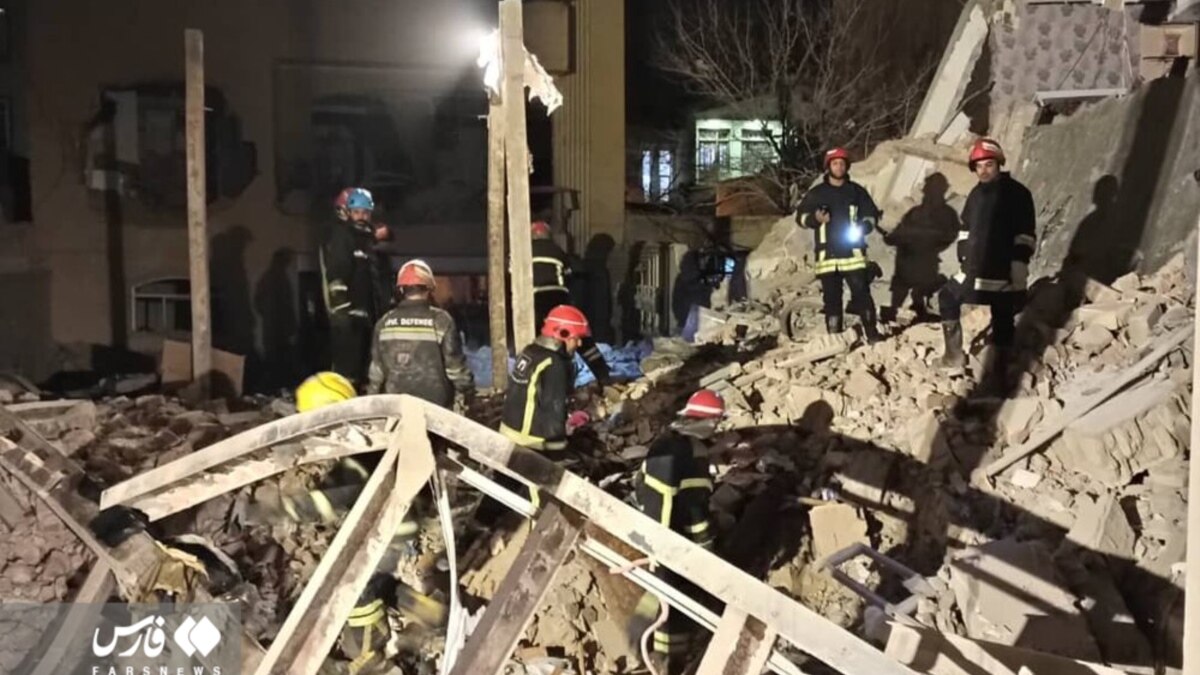 At Least Seven Killed By Explosion At Residential Building In Western Iran