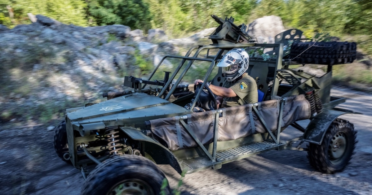 Garage Industry: The Ukrainian Attack Buggies Made From Recycled Parts