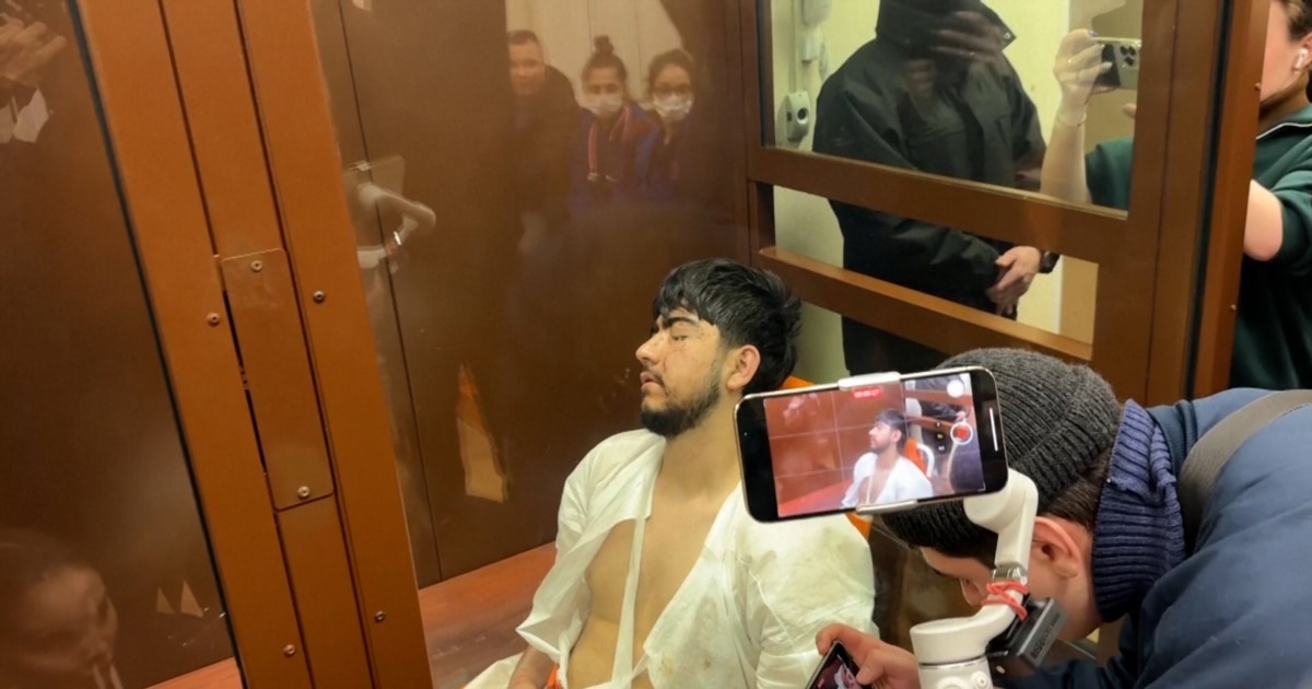 Moscow Attack Suspects Appear In Court, Amid Signs Of Abuse