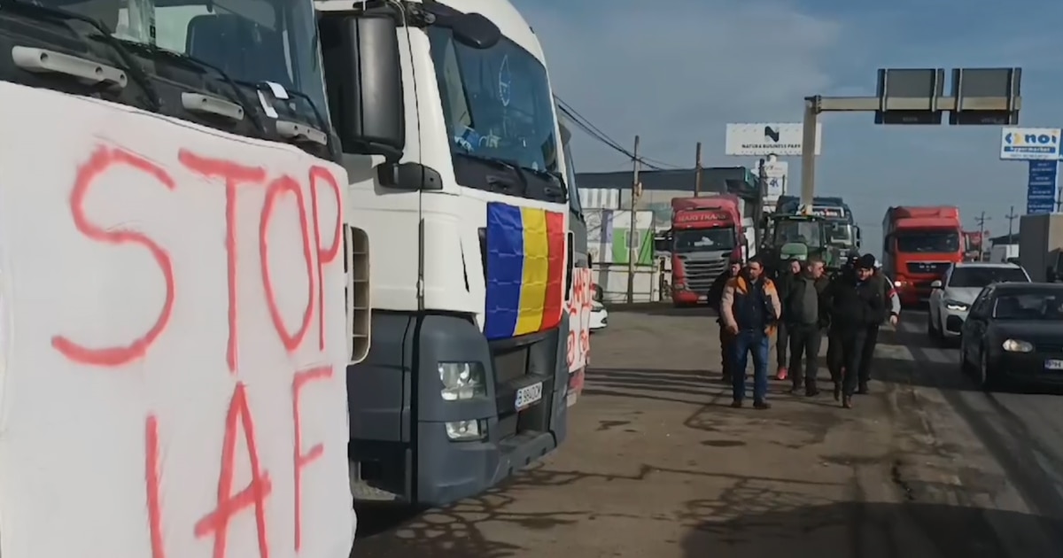 Romanian Farmers, Truck Drivers Demand Lower Taxes, Higher Subsidies