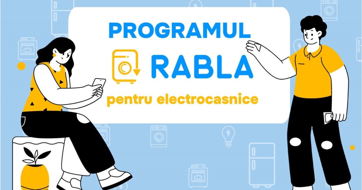 Se lansează programul „Rabla pentru electrocasnice”. Cine și cum va primi vouchere pentru a ...