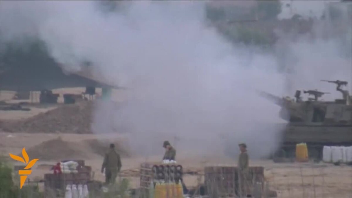 Israeli Tanks Shell Gaza