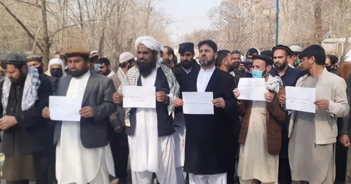 Hundreds Of Fired Afghan Judges Demand Jobs, Pay From Taliban-Led ...