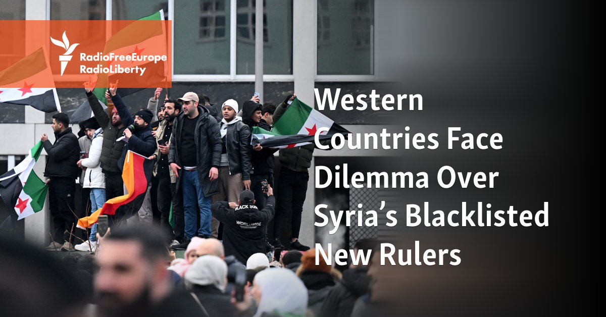 Western Countries Face Dilemma Over Syria's Blacklisted New Rulers