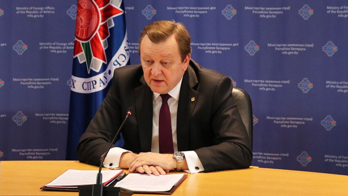Lukashenka Appoints Aleynik As New Belarusian Foreign Minister