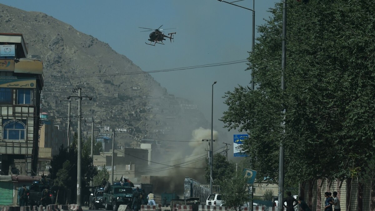 Three Militants Killed In Dramatic Kabul Battle During President's Speech