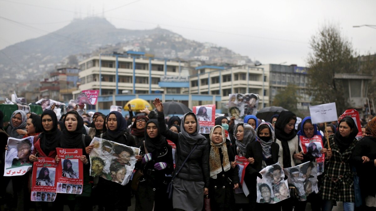 Thousands Of Afghans Protest Over Hazara Beheadings