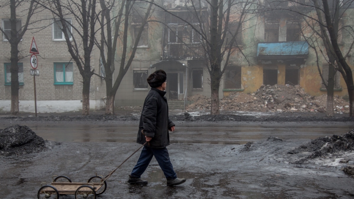 Destruction, And Signs Of Renewal, In Debaltseve