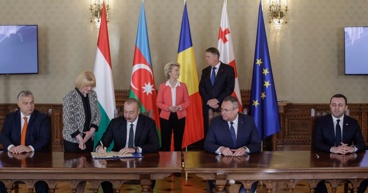 Acord semnat la București. Europa ar putea primi energie din Caucaz ...