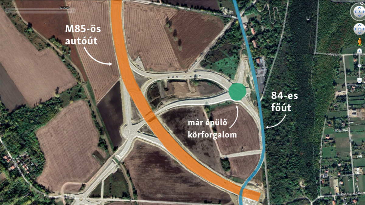 A Dömper Kft. 3,7 milliárd forintért építhet fölöslegesnek tűnő körforgalmat