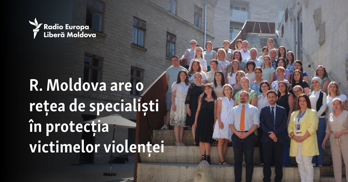 R. Moldova are o rețea de specialiști în protecția victimelor violenței