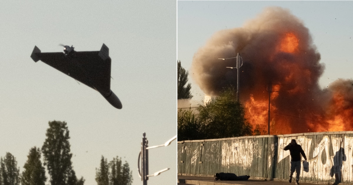 'Geraniums': The Kamikaze Drones Terrorizing Ukrainian Cities