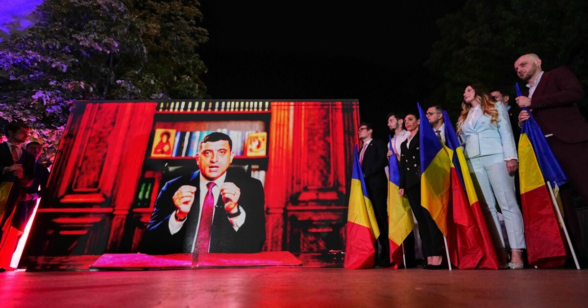 AUR, micii și „amicii”: Cum s-au văzut exit-poll-urile la sediul de campanie al lui George Simion