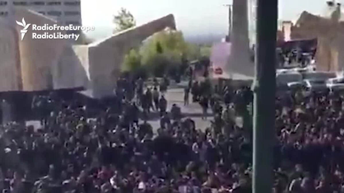 Iranian Students Clash With Protesters Over Campus Bus Crash