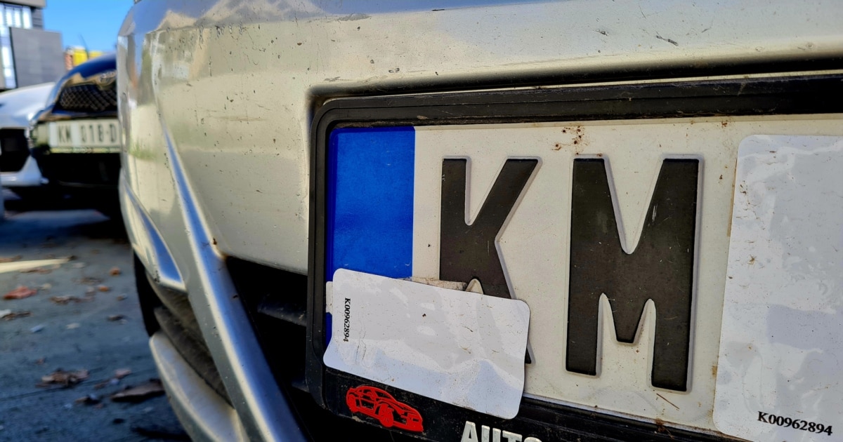 MUP Kosova: Od 21. novembra kazna od 150 evra za vlasnike vozila sa ...