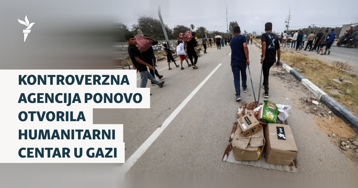 Kontroverzna agencija ponovo otvorila humanitarni centar u Gazi