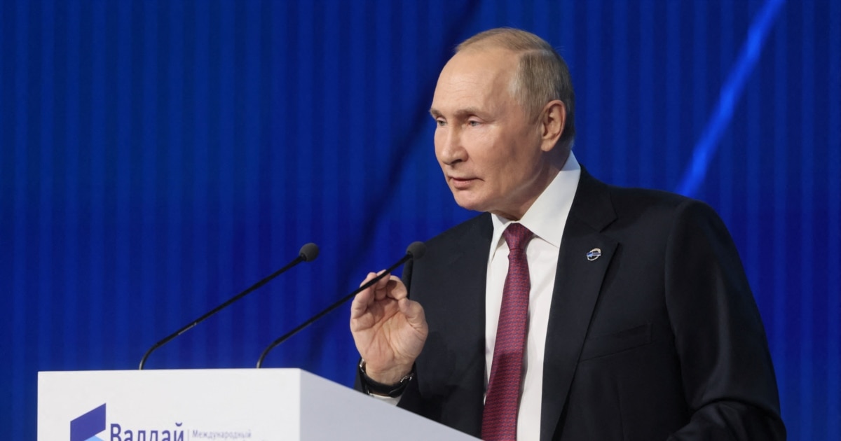 Putin Says World Faces Dangerous Decade, Rejects West's Attempts To ...