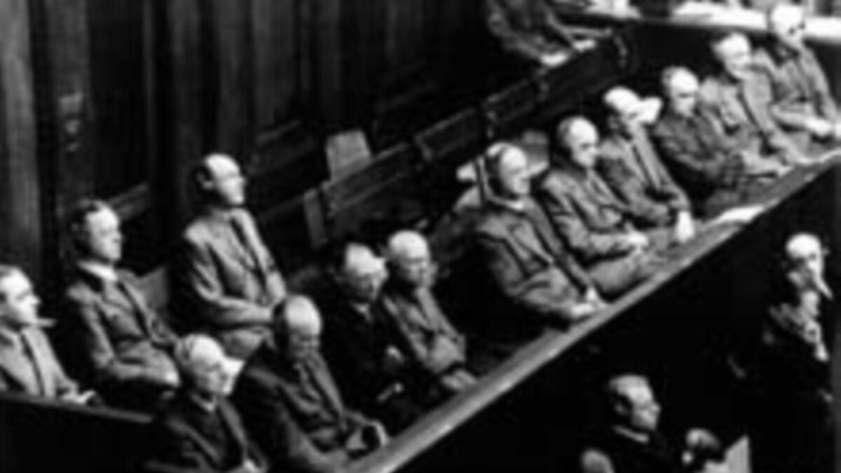 World: Nuremberg Trial Hopes Unfulfilled After 60 Years