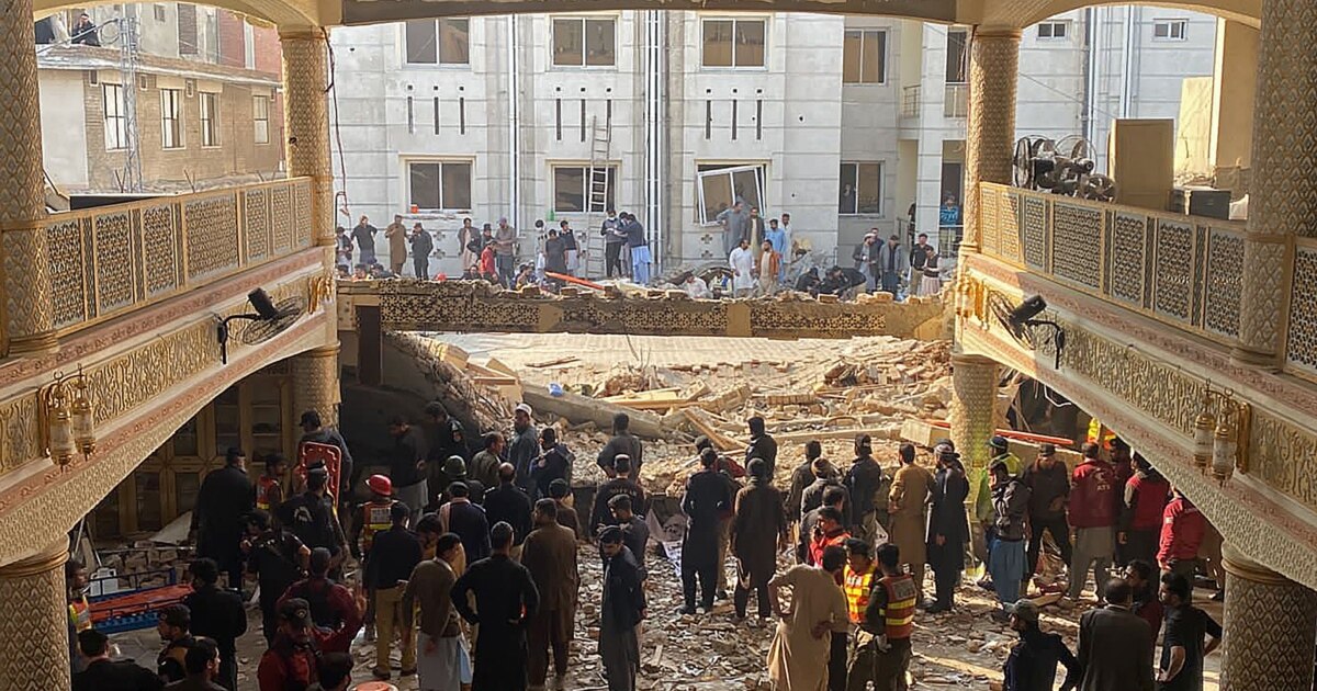 Pakistan Says Peshawar Mosque Bomber Wore Police Uniform, Breached ...