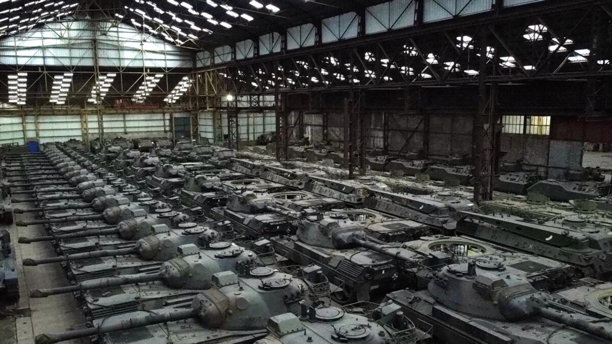 Polonia a livrat Ucrainei primele tancuri Leopard