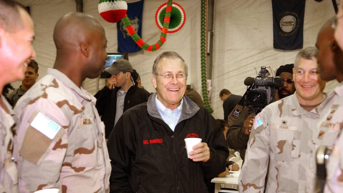 Hey, Obama, Rummy's Got Your Back!