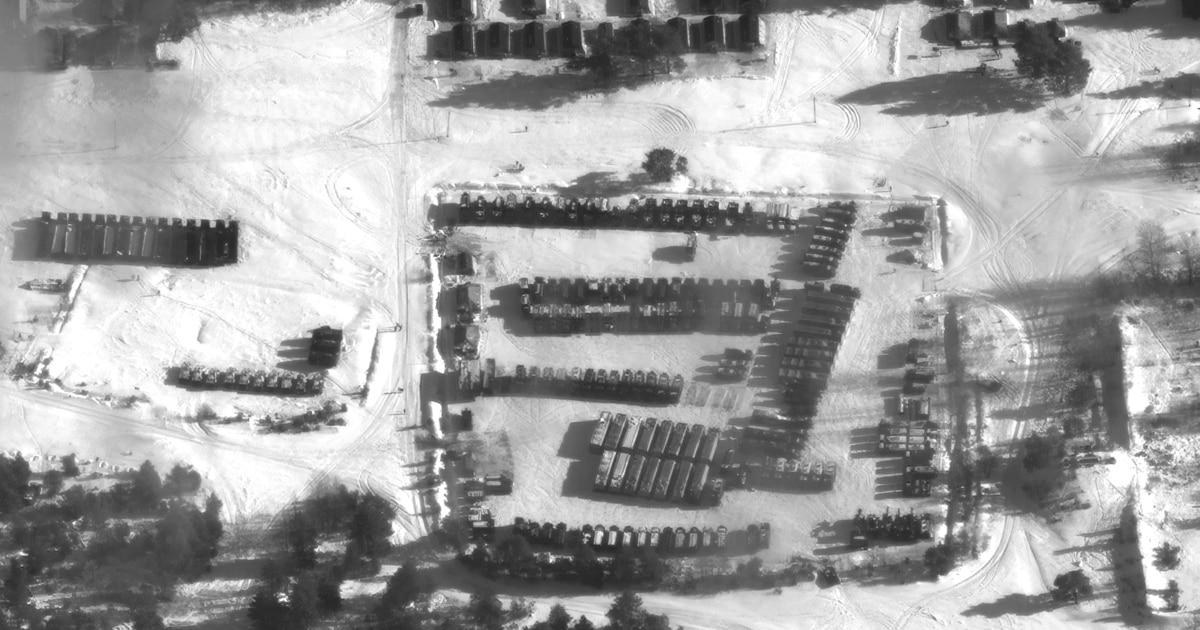In Photos: New Images Capture Russia Massing Weaponry Around Ukraine