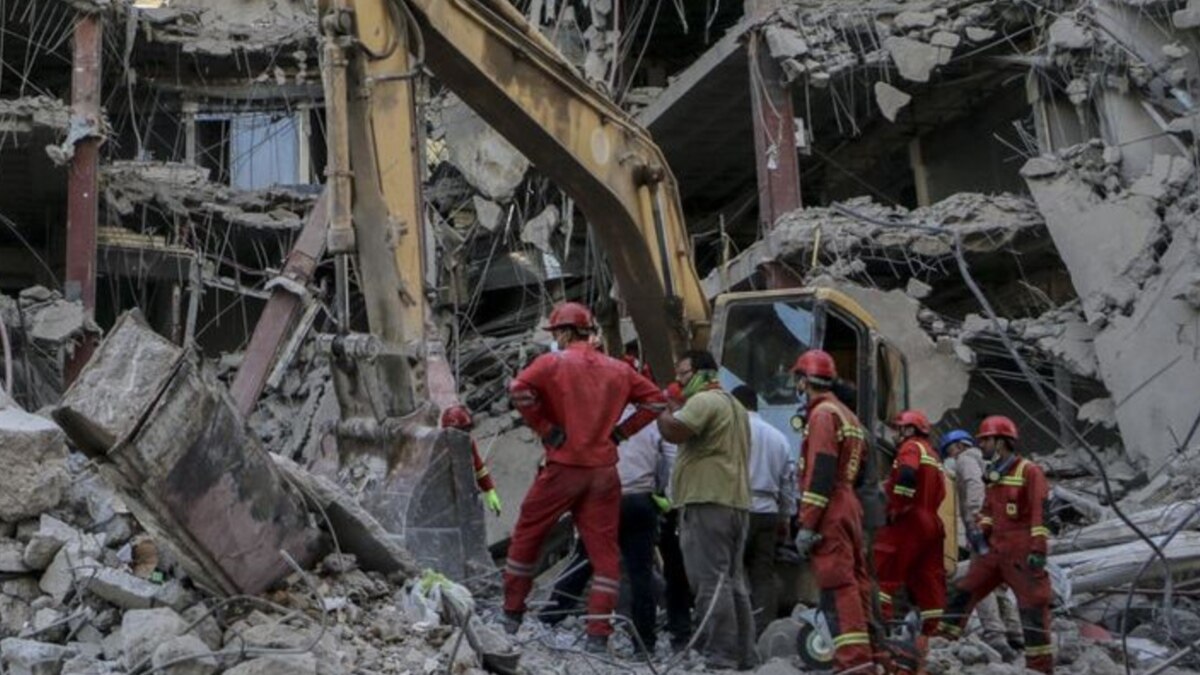 Death Toll In Iranian Building Collapse Rises To 41
