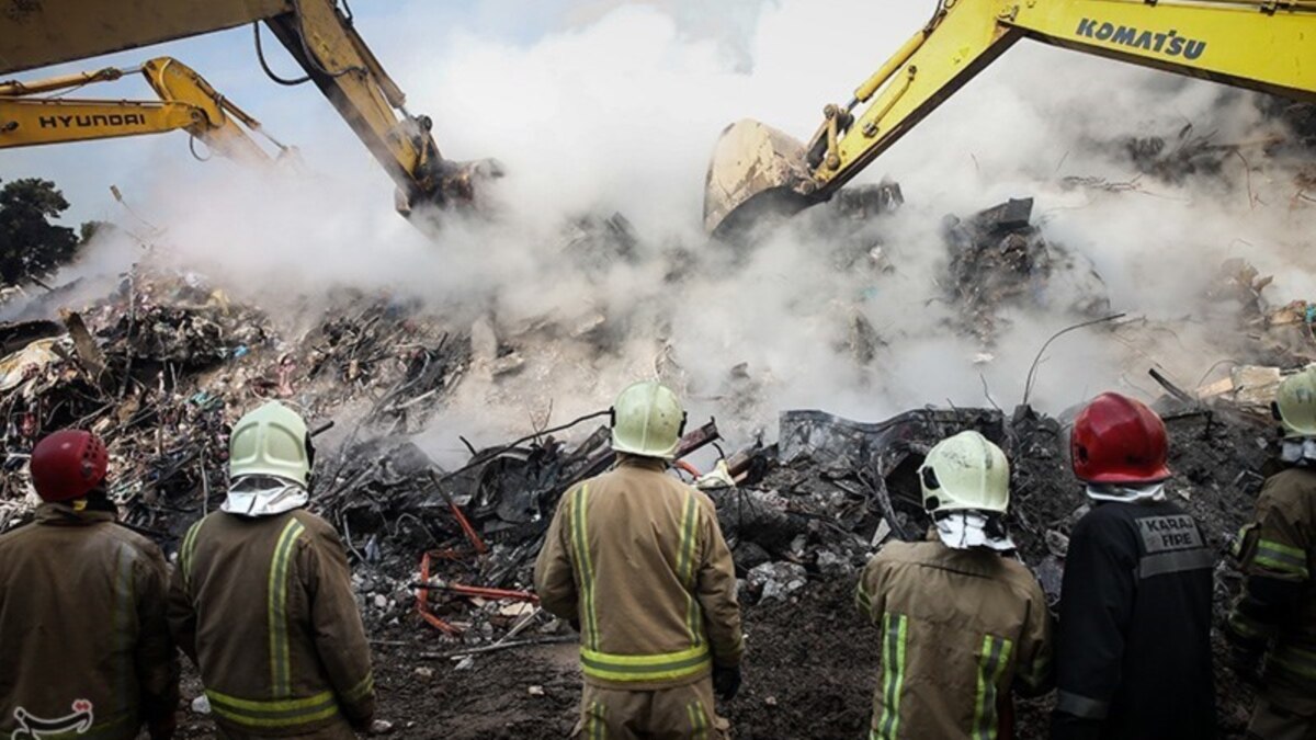 Tehran Search Teams Recover Eight More Bodies From Collapsed Building