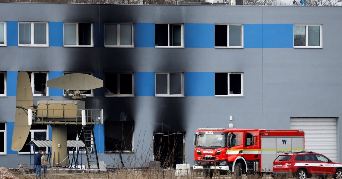 Fire At Czech Arms Producer With Ukraine Ties Investigated As Terror Attack