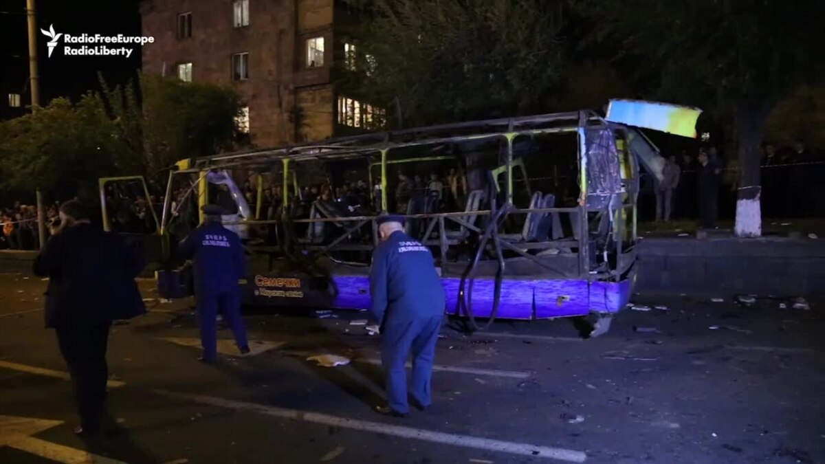 Armenian Police Identify Chief Suspect In Yerevan Bus Blast