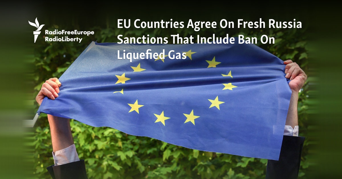 EU Countries Agree On Fresh Russia Sanctions That Include Ban On ...