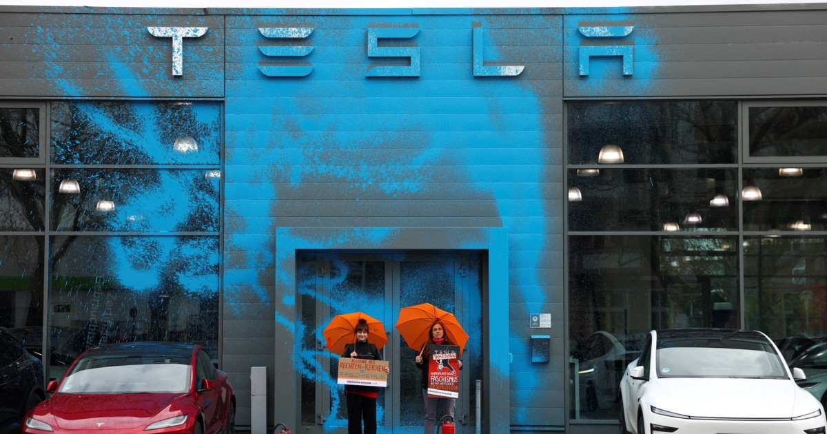 Több országban tüntettek Elon Musk és a Tesla ellen