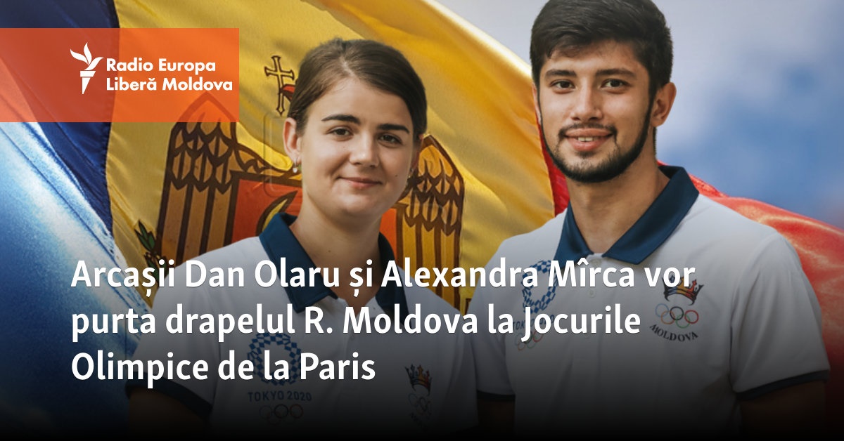 Arcașii Dan Olaru și Alexandra Mîrca vor purta drapelul R. Moldova la Jocurile Olimpice de la Paris